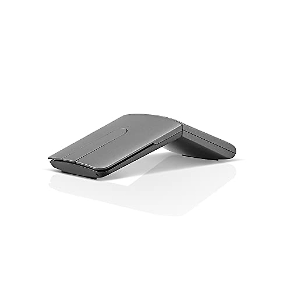 Lenovo Yoga Mouse with Laser Presenter, 2.4GHz Wireless Nano Receiver & Bluetooth 5.0, Award-Winning Ergonomic V-Shape, Adjustable 1600 DPI, Optical Mouse, GY50U59626, Iron Grey, gray