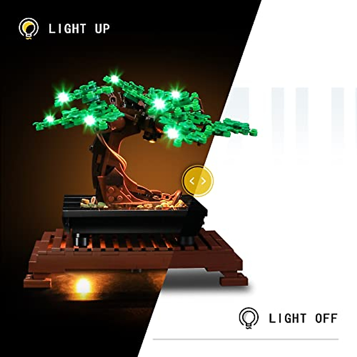BOOZUU Light Kit for Lego-10281 Bonsai Tree - Compatible with Lego Botanical Collection Building Blocks Model- Not Include Lego Set