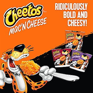 Cheetos Mac & Cheese Cups, 3 Flavor Variety Pack, (Pack of 12)