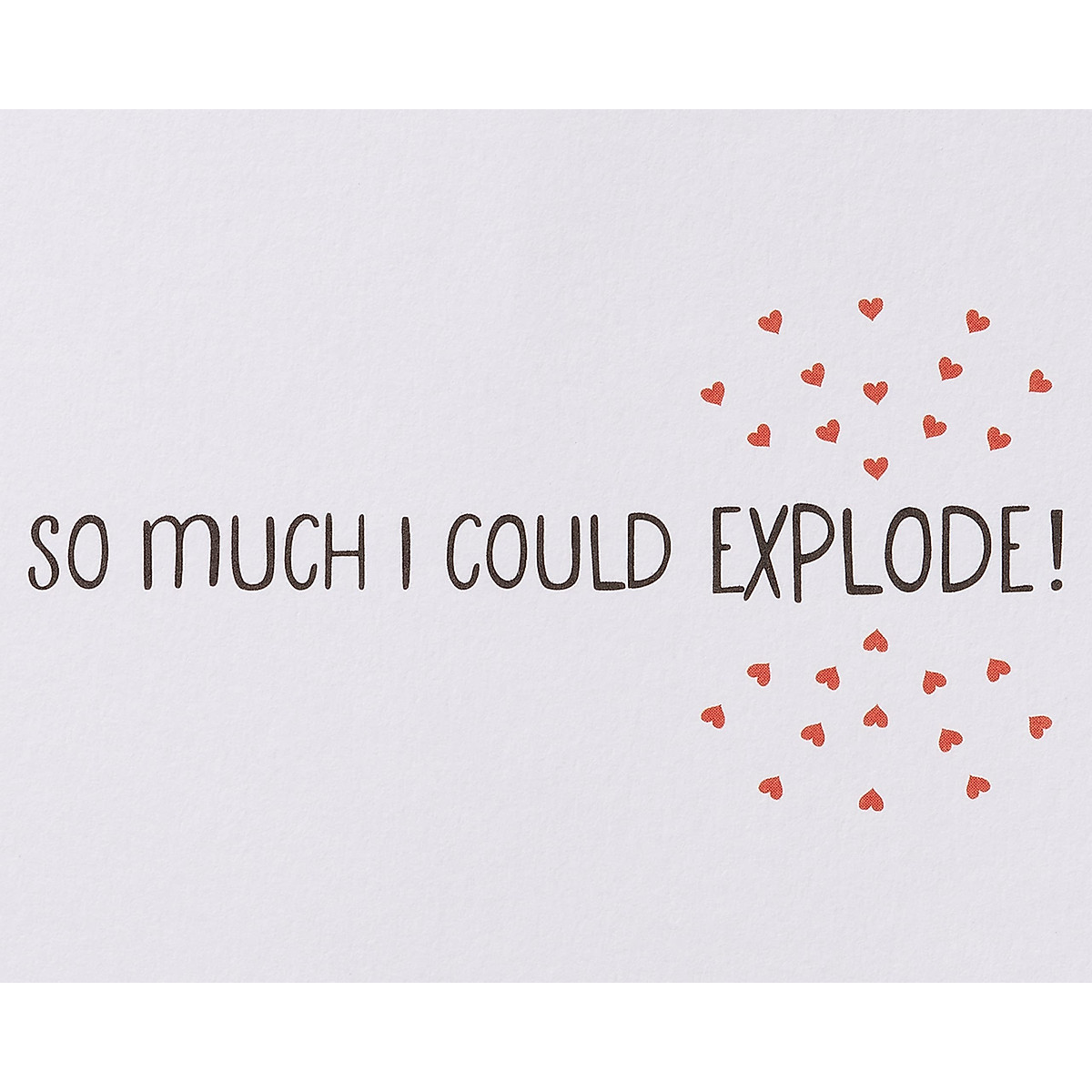 Papyrus Romantic Card (I Could Explode)