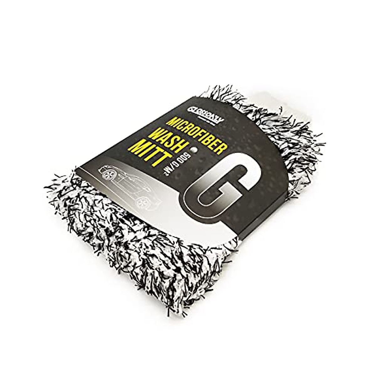 Microfiber Car Wash Mitt, Premium Super Absorption Car Wash Sponge - Scratch Free, Lint-Free for Cars, Trucks, SUV, Boat & Motorcycle