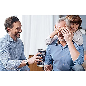 Gifts for Dad from Daughter, Son, Kids - Dad Gifts for Christmas from Daughter, Son - Dad Birthday Gift - Birthday Gifts for Dad - Funny Present for Dad, Best Dad, New Dad, Husband- Dad Tumbler 20oz