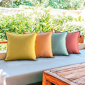 MIULEE Pack of 2 12x20 Outdoor Pillow Inserts, Outdoor Throw Pillows Water-Resistant Decorative Premium Lumbar Pillow Stuffer Sham for Porch Swing Couch Sofa Cushion Patio Furniture