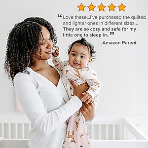 Burt's Bees Baby Baby Beekeeper Wearable Blanket, 100% Organic Cotton, Swaddle Transition Sleeping Bag, A Bee C Cloud, Small