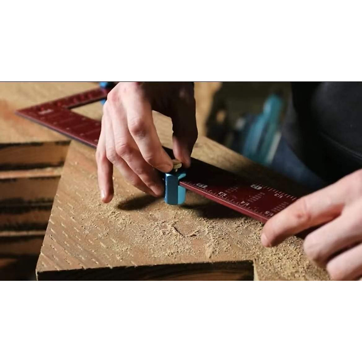 Lkonwee Tall Stair Gauges for Stair Layout, Rafter Layout, Marking Repetitive Angles, Framing Square Attachment and As A Rip Guide on Your Saw Jigs