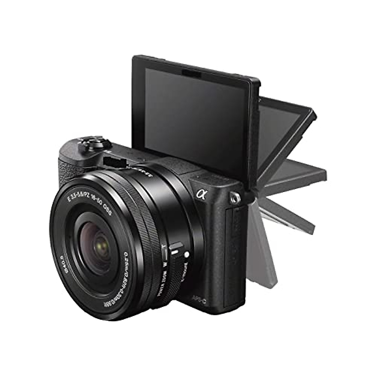 Camera A5100 24.0MP Mirroless Digital Camera with 16-50mm OSS Lens/Used Digital Camera (Color : B)