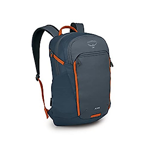 Osprey Axis Laptop Backpack, Tungsten Grey/Muted Space Blue