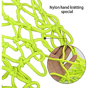 LAO XUE Nightlight Basketball Net Luminous Outdoor Portable Sun Powered Sports Nylon