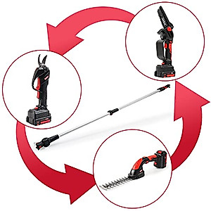 MZK Extension Pole Compatible Electric Pruning Shear