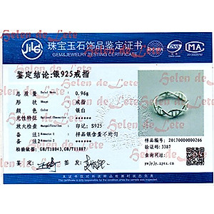 Helen de Lete Innovative DNA Sterling Silver Ring