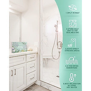 Effiland Aromatherapy Shower Steamers Set, 12-Pack Shower Bombs with Essential Oils,Perfect Bath Gift for Women and Men Relaxing, Girl Gift Valentine's Day Gift Shower Set