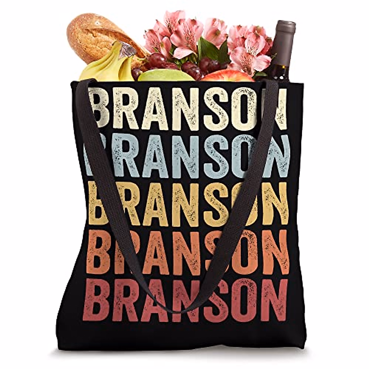 Branson Missouri Branson MO Retro Vintage Text Tote Bag