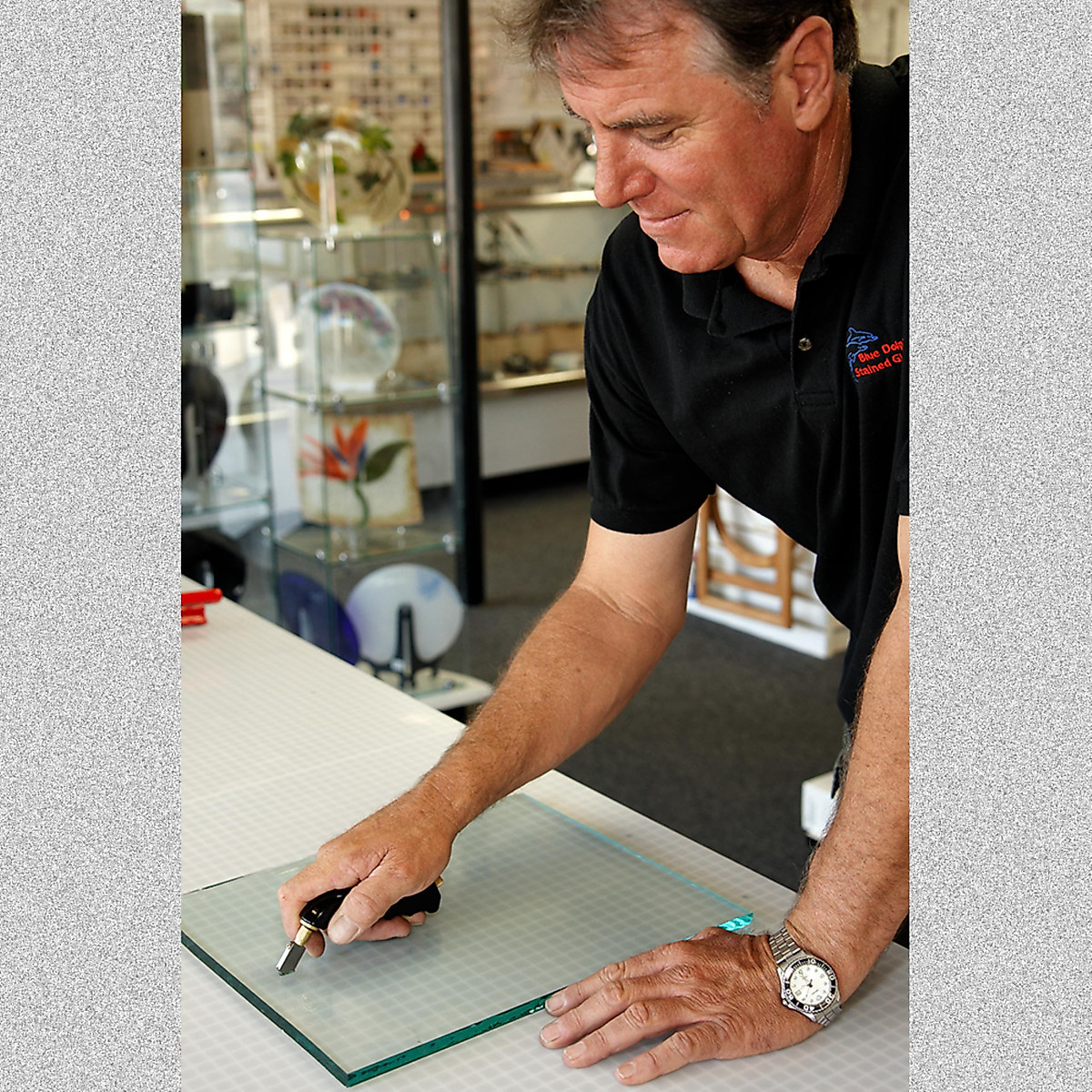 Toyo "Tap Wheel" Thick Glass Cutter