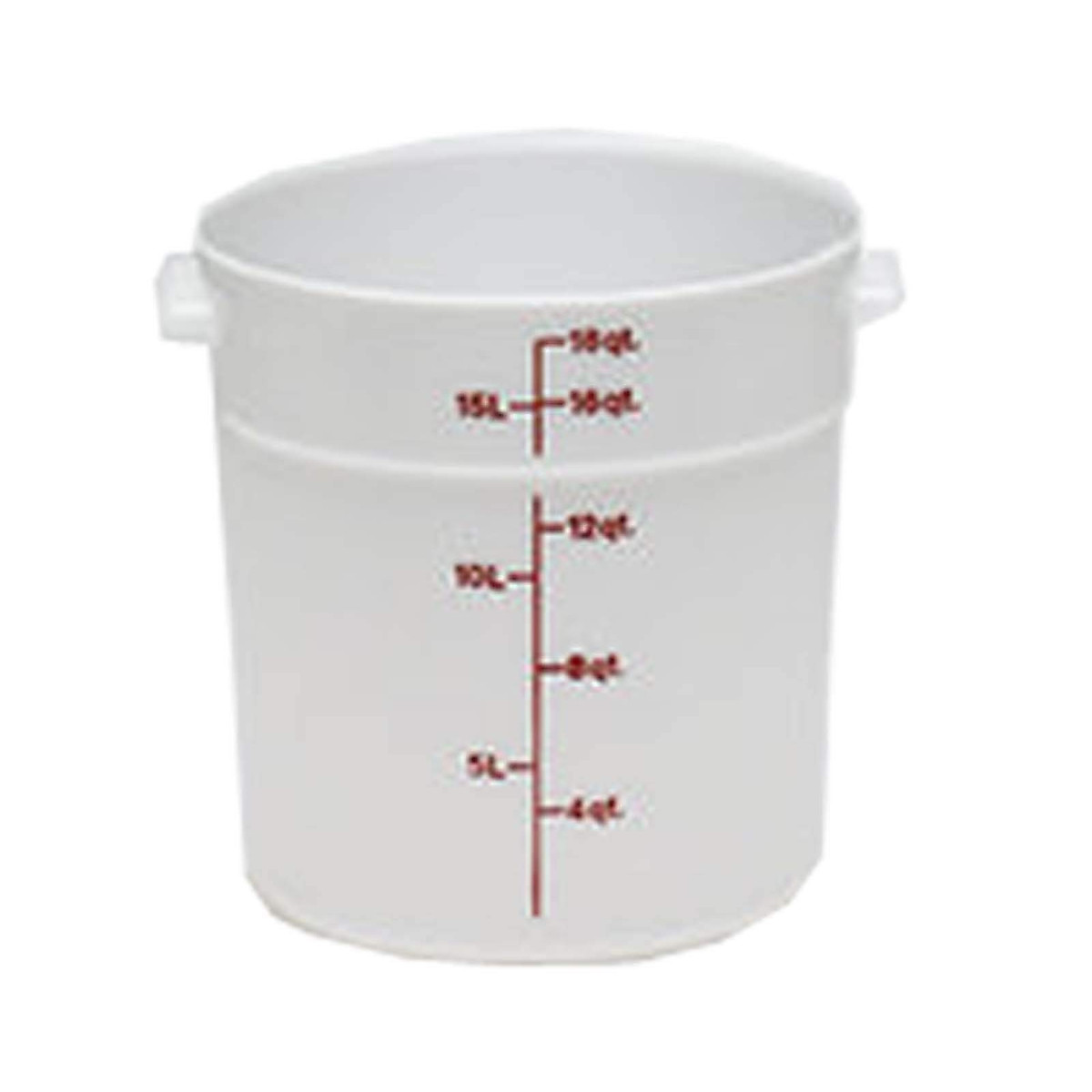 Cambro Storage Container, Round, 18-Quart