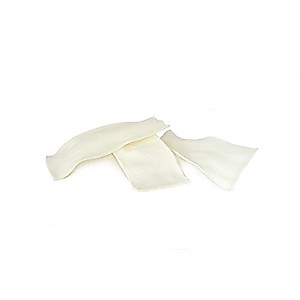 Green Cow Rawhide Dog Bones, Natural Chips, 5-Pound Bag