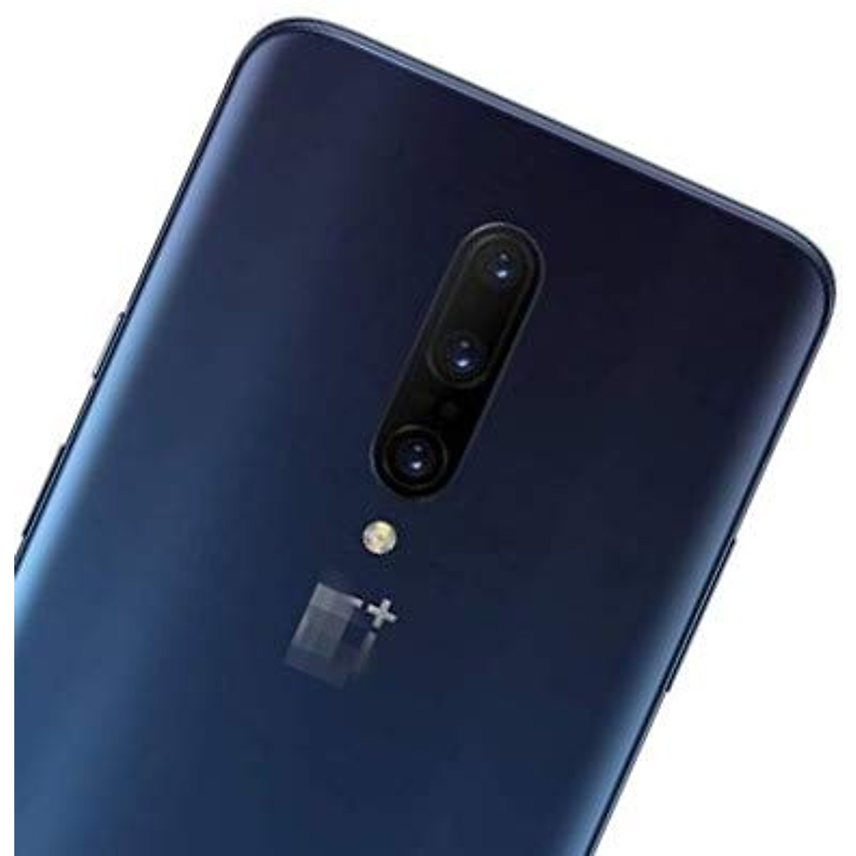 for Oneplus 7 Pro Back Cover Glass Replacement Housing Panel Tape Assembly Parts for Oneplus 7 Pro 6.67 inch All Version + Adapter Eject Pin Tools (Nebula Blue/Camera Frame)