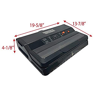 PrimalTek 15" Commercial Grade Vacuum Sealer - User Friendly for Food Savers, 28” Vacuum Pressure – Features an Auto Cooling System, Smart Heat Technology, and Vacuum Bag Positioning Guides