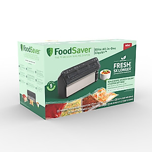 FoodSaver Elite All-in-One Liquid+™ Vacuum Sealer with Bags