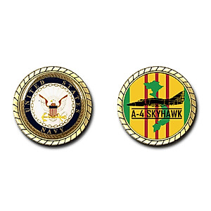 A-4 Skyhawk Vietnam US Navy Challenge Coin