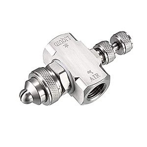 uxcell Air Atomizing Nozzle, 1/4BSPT Misting Low Pressure Flat Fan Spray Tip Nozzles