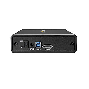 StarTech.com 3.5" External SATA Hard Drive Enclosure - Trayless - eSATA / USB 3.0 (USB 3.1 Gen 1) Hard Drive Enclosure w/ UASP , TAA (S351BMU33ET)