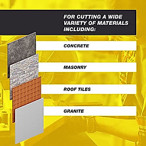 ROCKPORT Turbo 4 1/2 Diamond Blade for Angle Grinder Set - (3 Pack) Diamond Saw Blade & Grinder Blade for Dry/Wet Tile, Diamond Cutting Wheel for Stone, Granite, Concrete, 5/8" - 7/8" Arbor Tile Blade