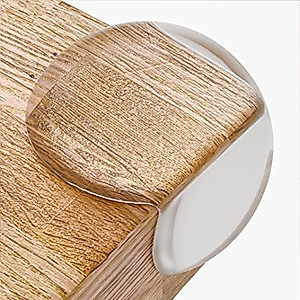 12+ 18 Pack Round Corner Protector for Baby, Protectors Guards - Furniture Corner Guard & Edge Safety Bumpers - Baby Proof Bumper & Cushion to Cover Sharp Furniture Table Edges - Clear and Transparent