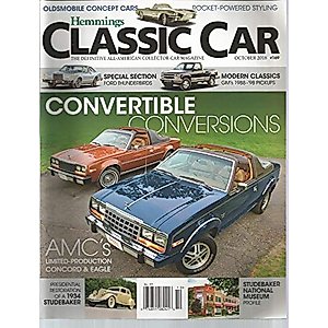 HEMMINGS CLASSIC CAR, OCTOBER 2018, VOL.15, ISSUE 1, 169 ~