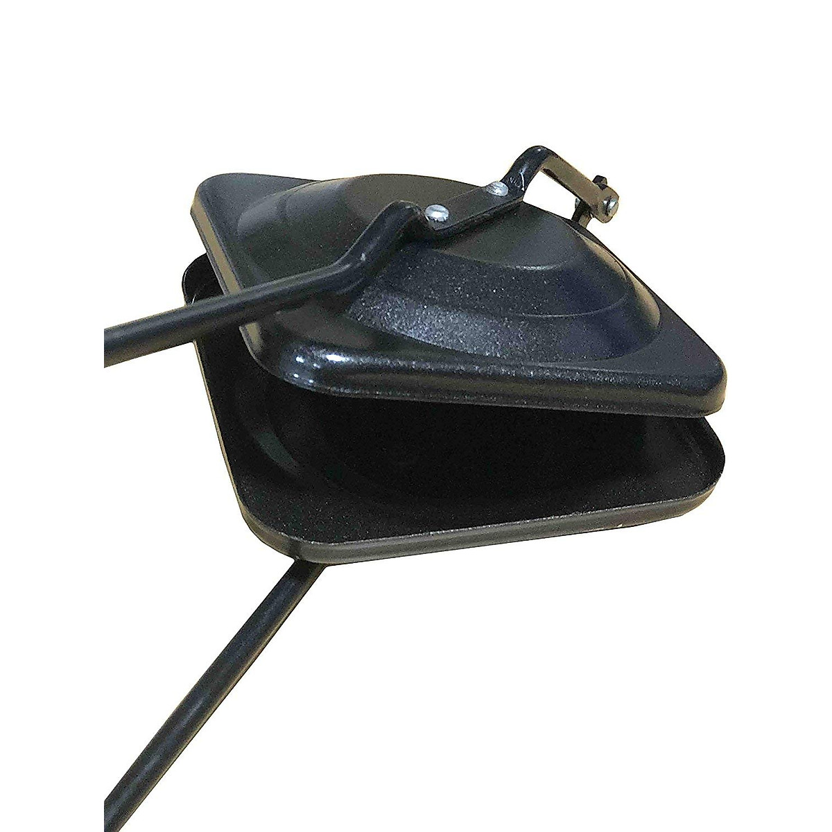 Aluminium Non-Stick Sandwich Maker Nonstick Plates Stove top Toasted Sandwich Snack Maker for Kids, (Black)