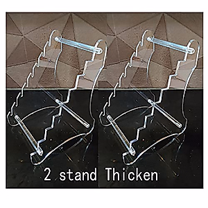 Knife Display Stand 2 Set,Hold On 8 Pcs,Thicken,Daggers Display Stand.