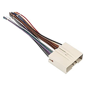 X AUTOHAUX 70-5520 Car Stereo CD Player Wiring Harness Wire Radio Adapter Install Plug for Ford Focus 2005-2007