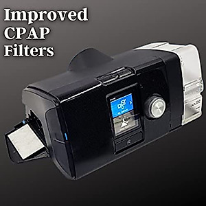 Disposable Filters ResMed Premium (20 Pack) Disposable Universal Replacement Filters for ResMed AirSense 10 - ResMed AirCurve 10 - ResMed S9 - AirStart (20 Pack)