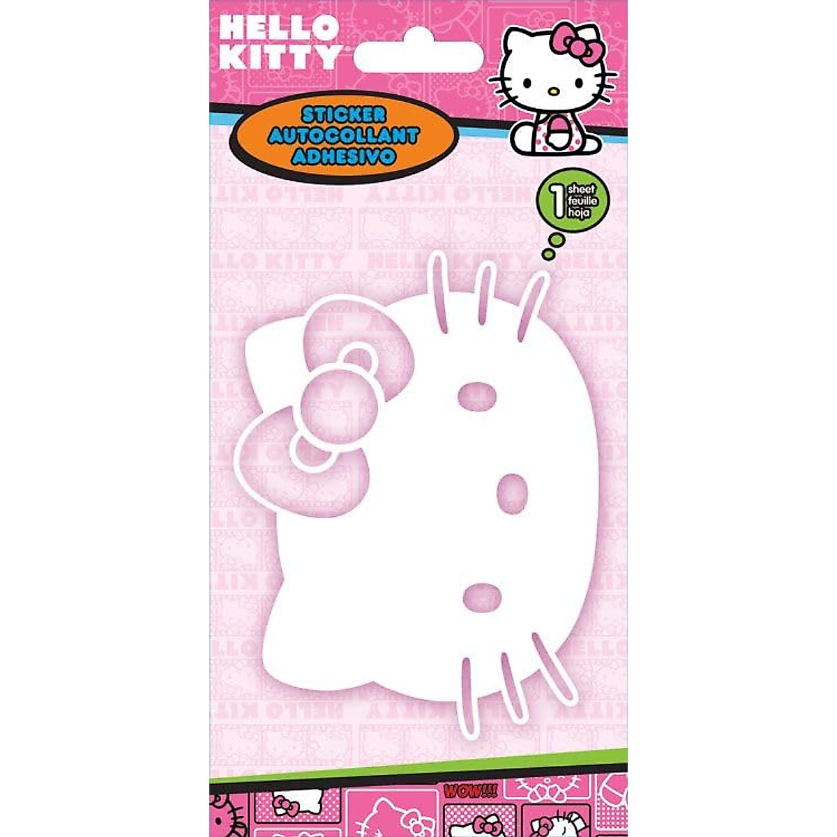Hello Kitty Bedspread Twin Set for Kids - Bundle with Hello Kitty Quilted Bedspread for Twin Bed Plus Decal, More | Hello Kitty Twin Bedding Set for Girls