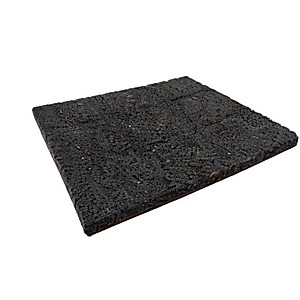 4PCS Outdoor Rubber Tiles Gym Floor Sports Deck Backyard Play Area Flooring Mat Safety Rubber Paver for Playground Home Gym Heavy Workout Equipment Flooring Indoor and Outdoor