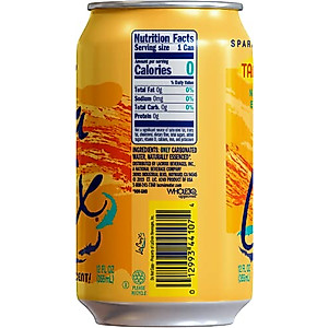 LaCroix Sparkling Water, Tangerine, 12 Fl Oz (pack of 8)