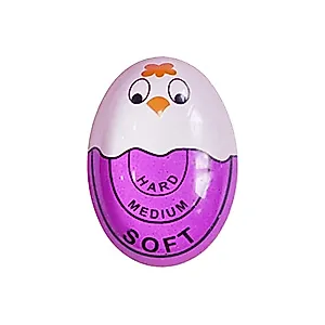 Kitchen Timer Practical Reminder Color Changing Egg Timer Purple