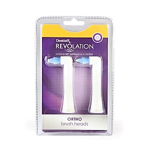 DentistRx Revolation Ortho Brush Head Refill - 2 Pack