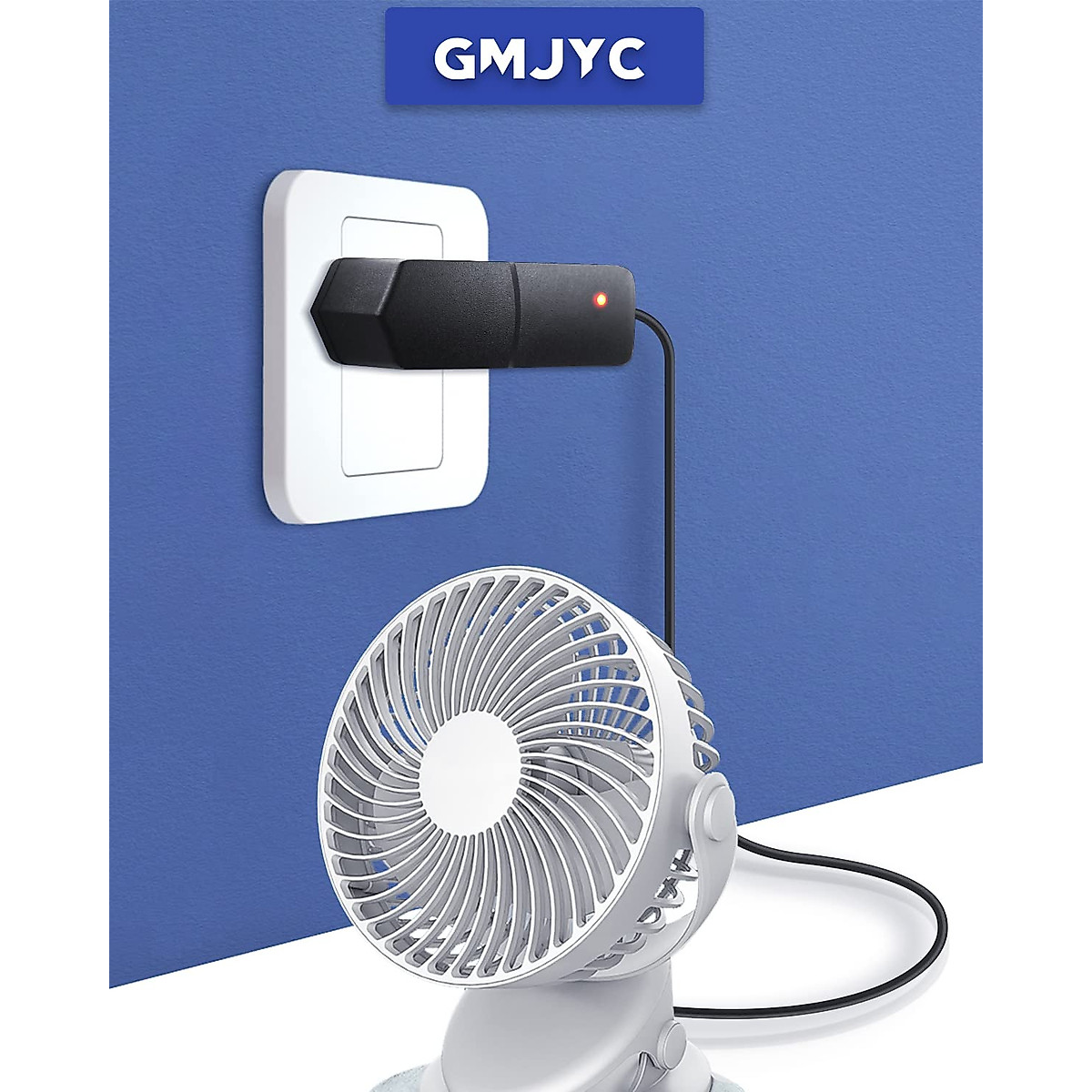 GMJYC 5V 1A 5W Adapter 120-240v AC/DC 5Volt 0.5A 0.8A 1A Power Supply with 5.5x2.5mm Tip for Monitor, USB Hubs, Keyboard, LED, Weight Scale, CCTV Security System, Sound Bar, Clocks, Radiator, Router
