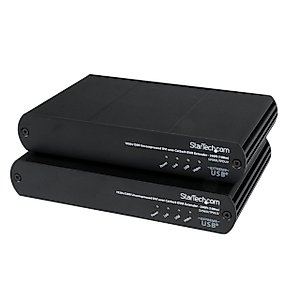StarTech.com USB DVI over Cat 5e / Cat 6 KVM Console Extender - 1920x1200 - KVM / USB extender - up to 328 ft - SV565UTPDUV