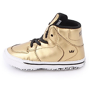 Supra - Baby Crib Vaider Shoes (3.0 M US) Gold