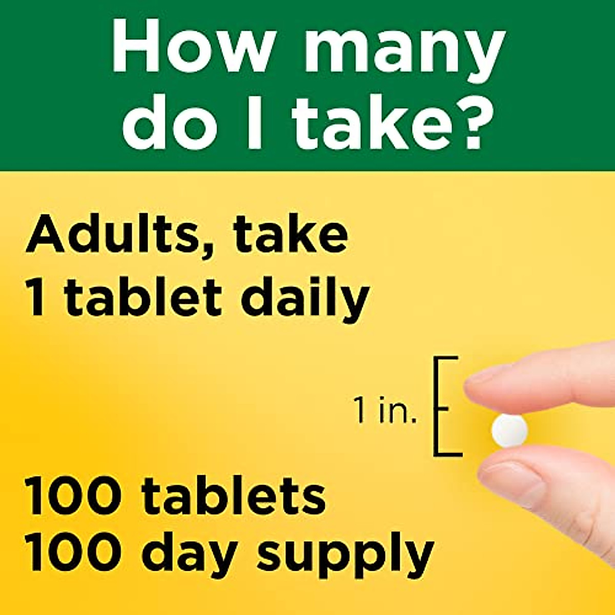 Nature Made Magnesium Oxide 250 mg, Dietary Supplement for Muscle, Heart, Bone and Nerve Health Support, 100 Tablets, 100 Day Supply