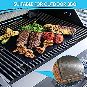 Smoker Gasket, 17 Feet High Temp BBQ Smoker Gasket Seal Self Stick Grill Tape 1/2 inch Wide 1/8 inch Thick (Black)