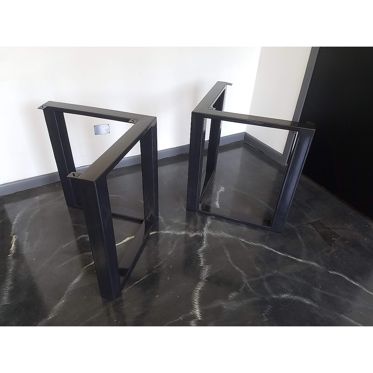 Metal Table Legs, HD Triangular Style - Any Size and Color