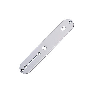 Metallor Control Plate Mounting Plate Chrome Compatible with Tele Telecaster Style Electric Guitar Parts Replacement.