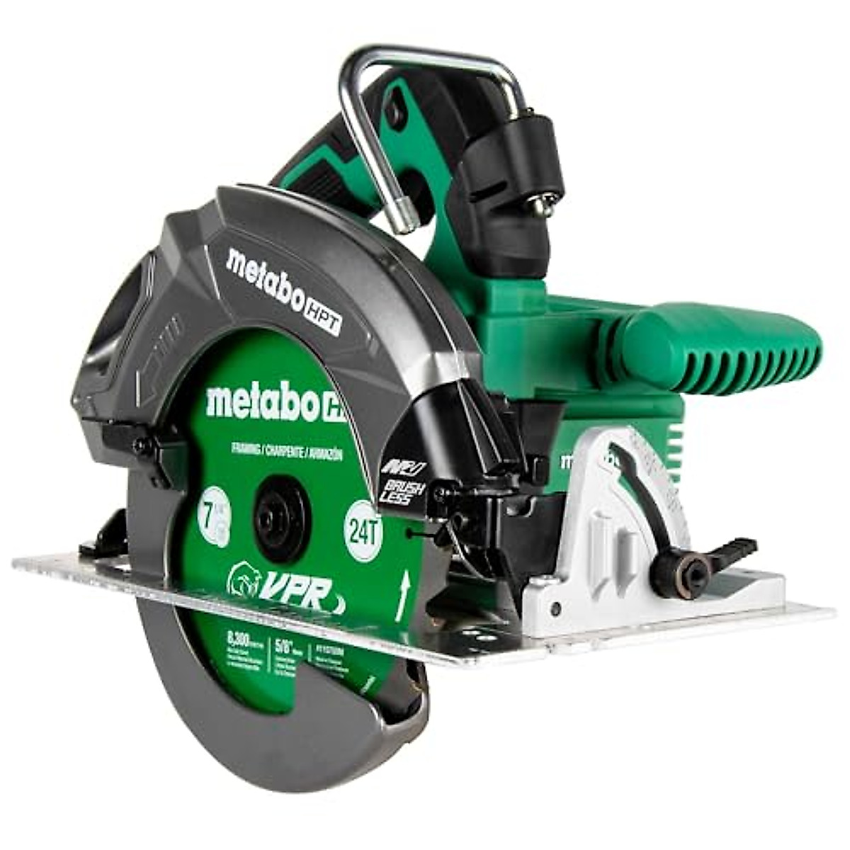 Metabo HPT 36V MultiVolt™ Circular Saw, 7-1/4-Inch, Torque Boost Technology, Tool Body Only, Optional AC Adapter Available, C3607DBQ4
