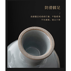 EYLINK Tea cup Chinese tea cup pretty tea cupp china cup Tea cup teacup sets for women (Princess Cup/Lotus pond)