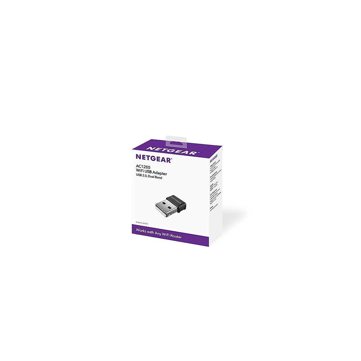 Netgear Wi-Fi A6150 AC1200 USB Adapter (A6150-100PAS)