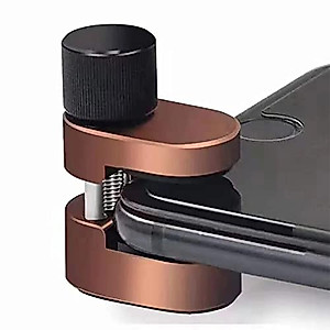 MMOBIEL 4 Pcs/Set Adjustable Metal Clip Fixture Glue Clamp Fastening LCD Screen Repair Tool for Smartphone, Computer, Laptop, Tablet, Ebook - Bronze