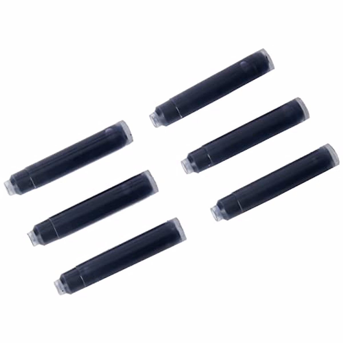 rOtring Fountain Pen, ArtPen, Replacement Ink Cartridges, 6-pack - S0194751,Black