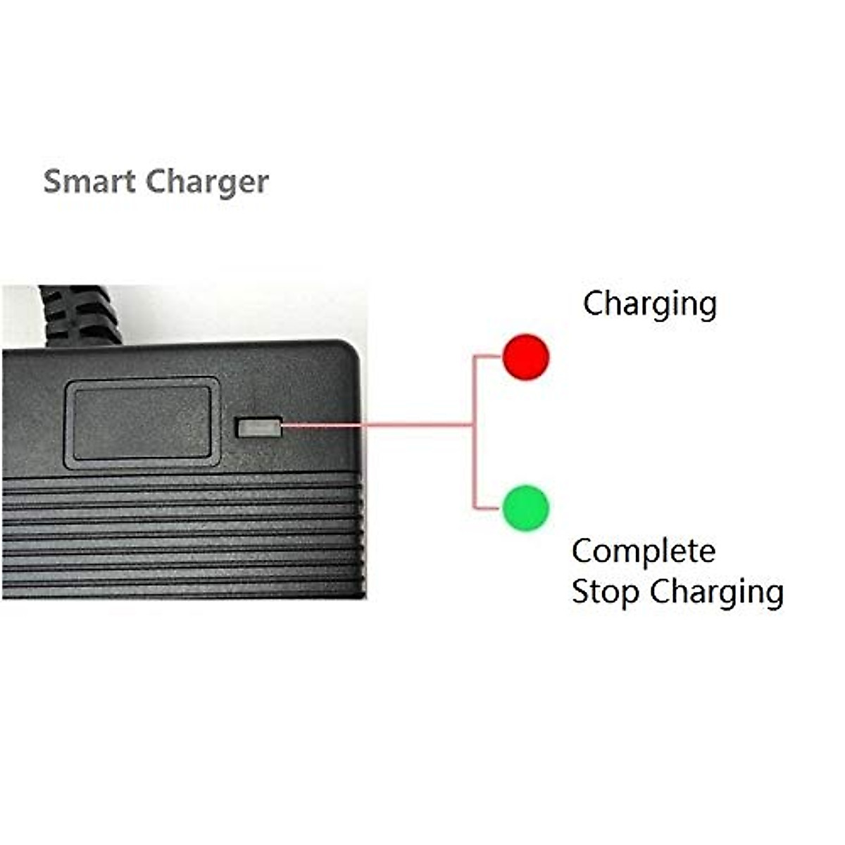PowerTech Supplier Smart Charger Compatible with Segway Ninebot Kids Scooter - eKickScooter ZING E12